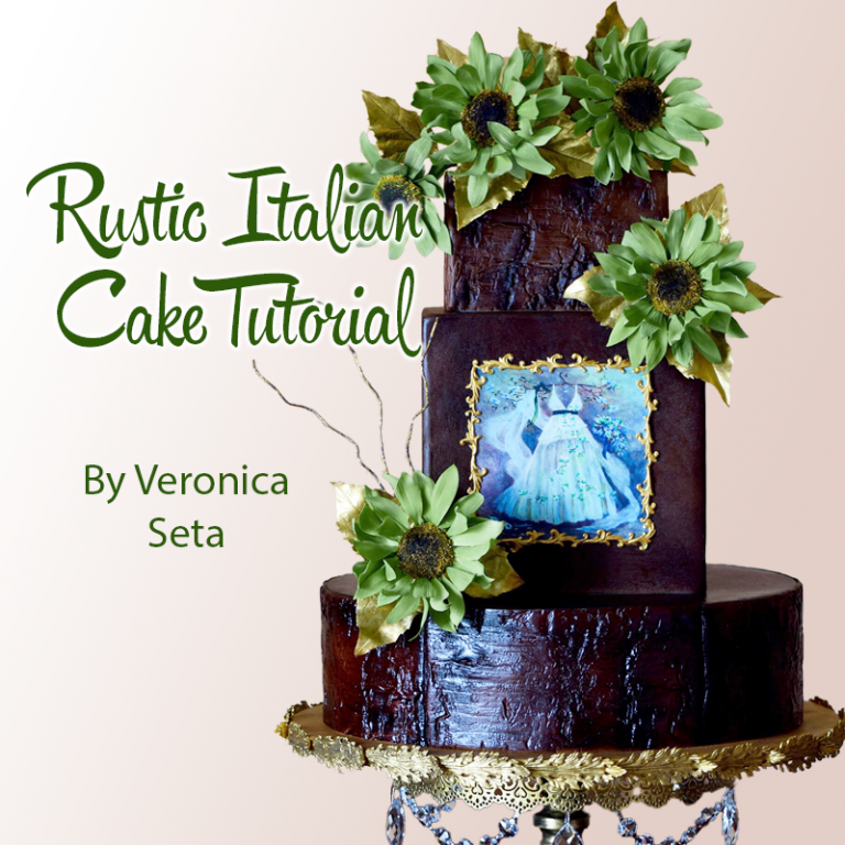 Rustic Wedding Cake Tutorial American Cake Decorating