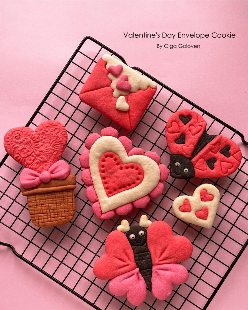 Valentine's Day Envelope Cookie - American Cake Decorating